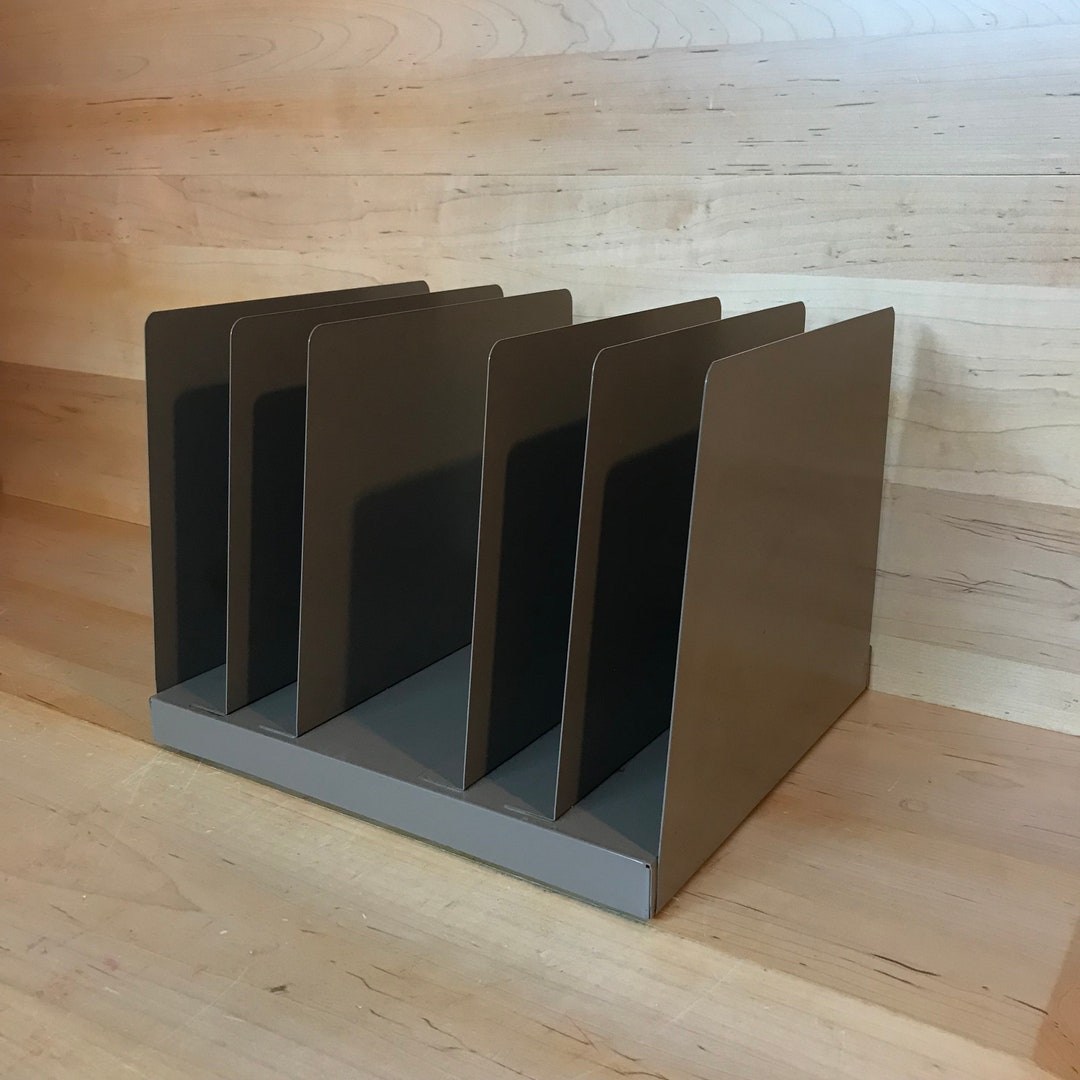 Vintage Large Metal File Rack 1970s 80s Office Accessory - Etsy