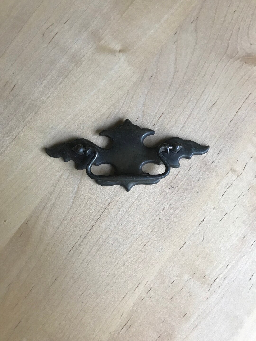 Multiple Vintage Batwing Drawer Pulls Cabinetry Hardware Large and ...