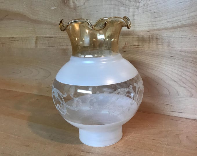 Multiple Vintage Glass Light Globes Midcentury Hurricane Lamp Shades - Etsy