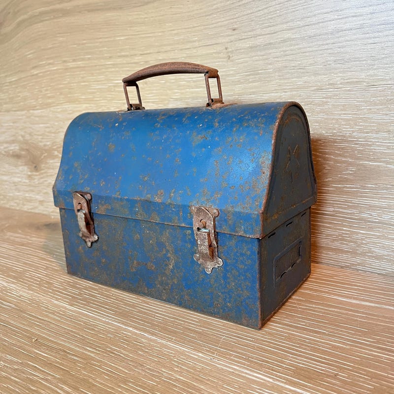1950s Lunch Box - Etsy