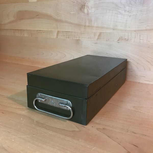 Index Card Box - Etsy