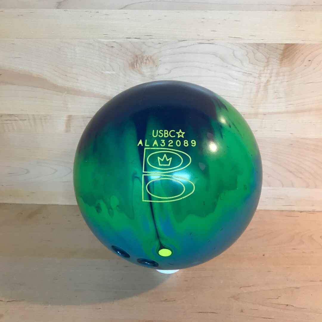 Vintage Bowling Ball Multi-colored Brunswick Kingpin Max - Etsy