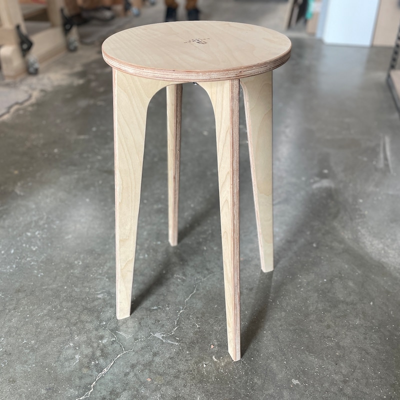 Plywood Stool - Etsy