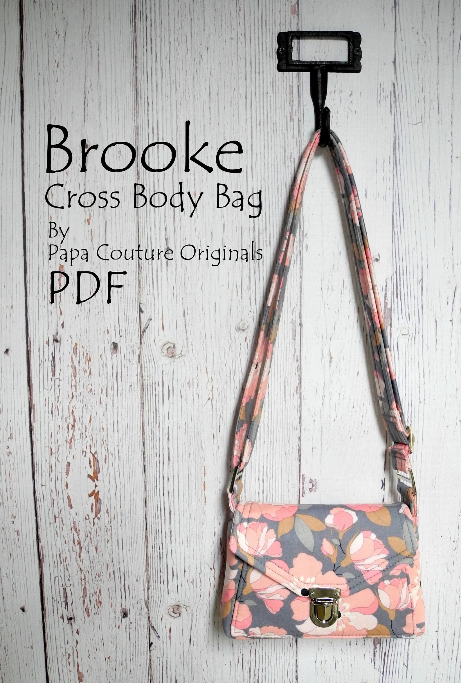 Small Cross Body Bag PDF Sewing Pattern Brooke by Papa Couture - Etsy