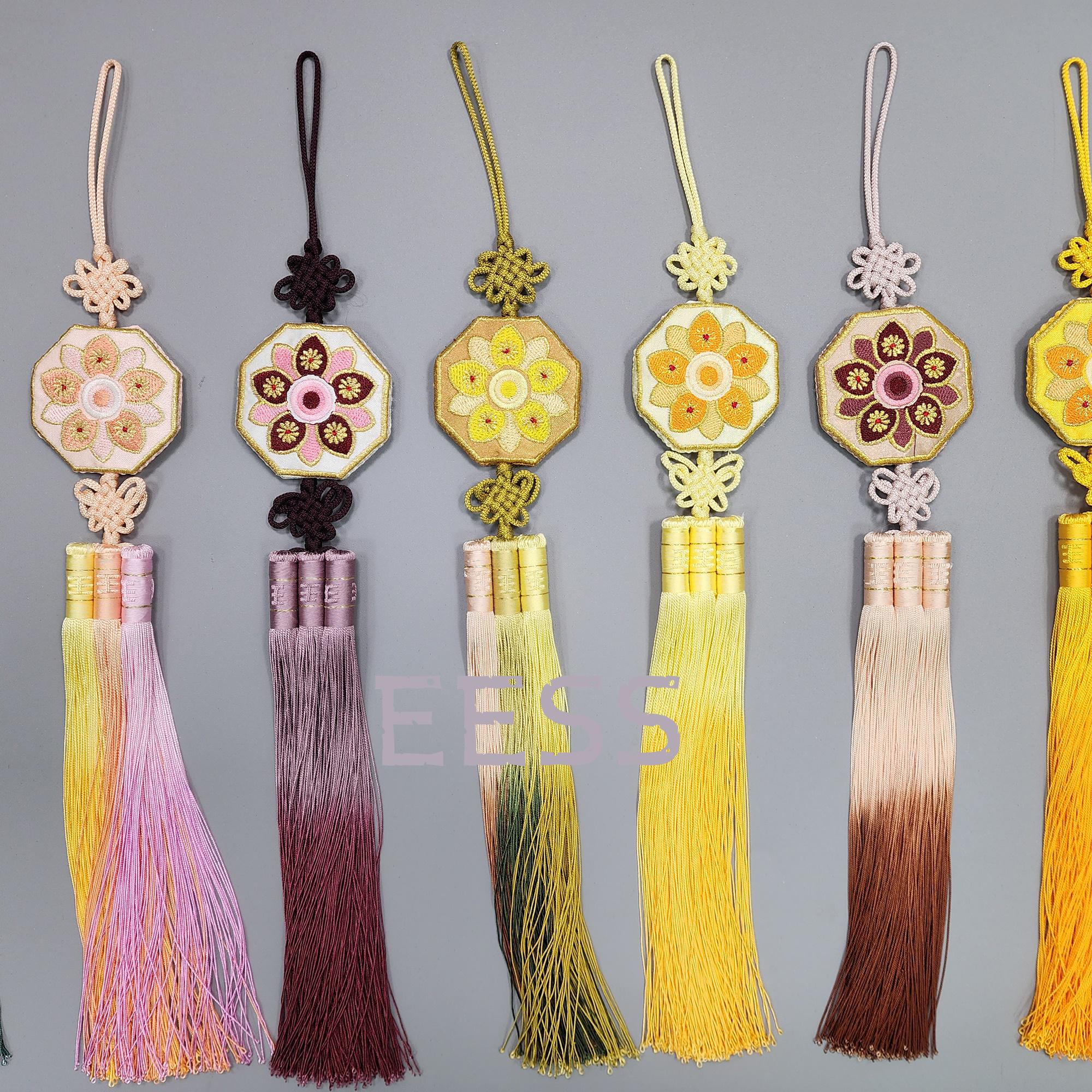 Korean Hanbok Traditional Norigae 노리개 Tassel Hanging Accessory Ornament for Baby Adult Tradition ...