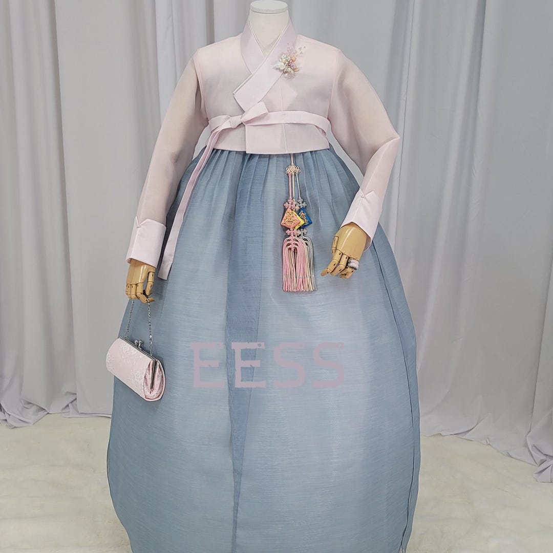 Woman Traditional Hanbok Korea Dress Personal Custom Making Party ...