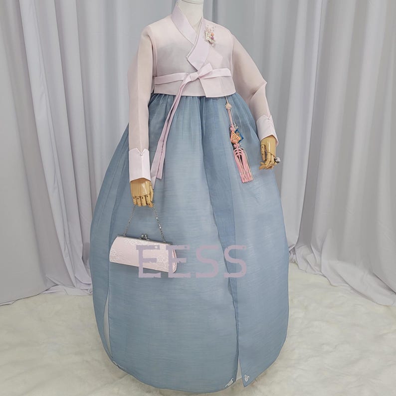Woman Traditional Hanbok Korea Dress Personal Custom Making Party ...