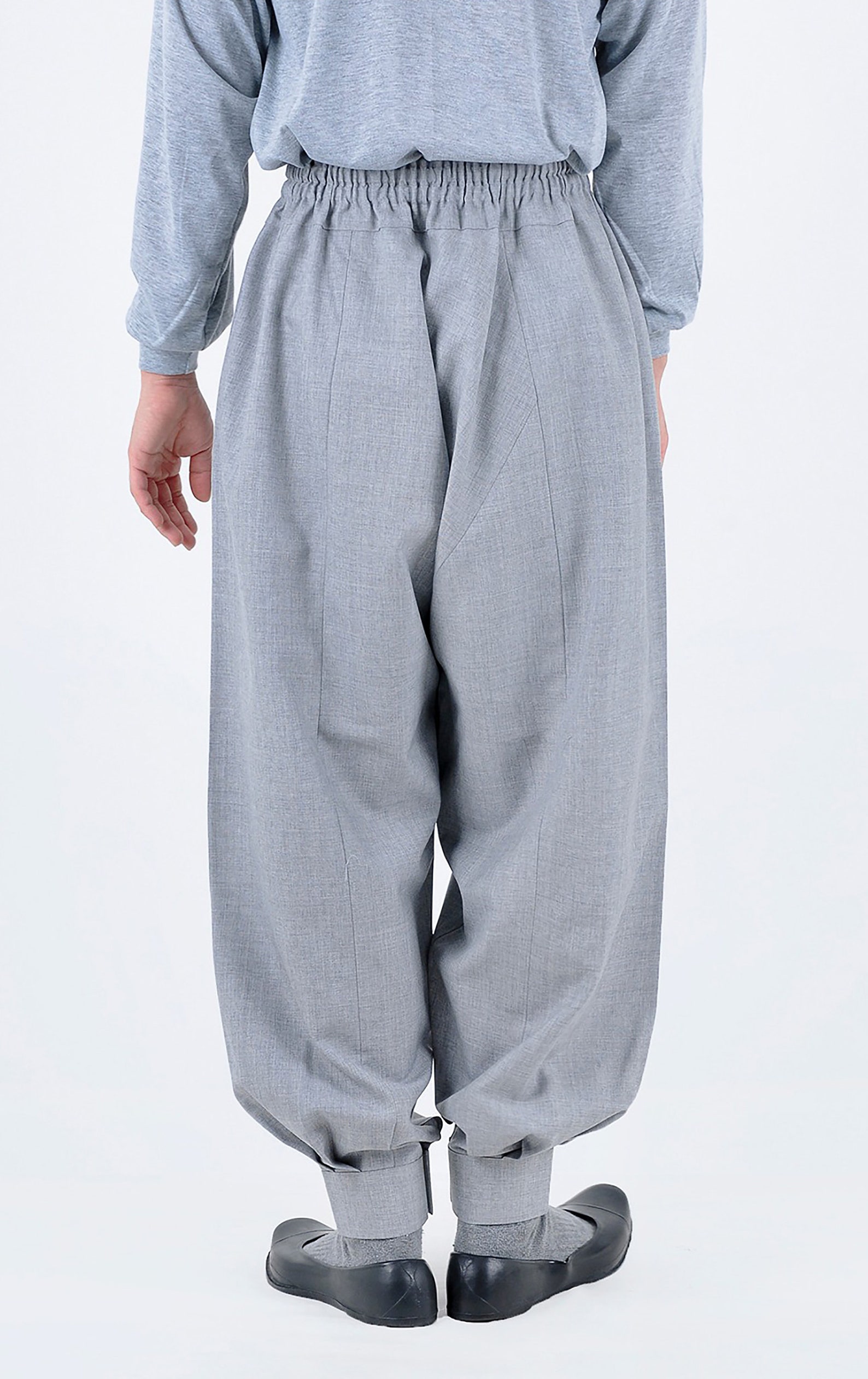 Buddhist Monk Pants Korea Traditional Temple Clothes Grey | Etsy