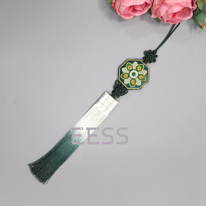Korean Hanbok Traditional Norigae 노리개 Tassel Hanging Accessory Ornament ...