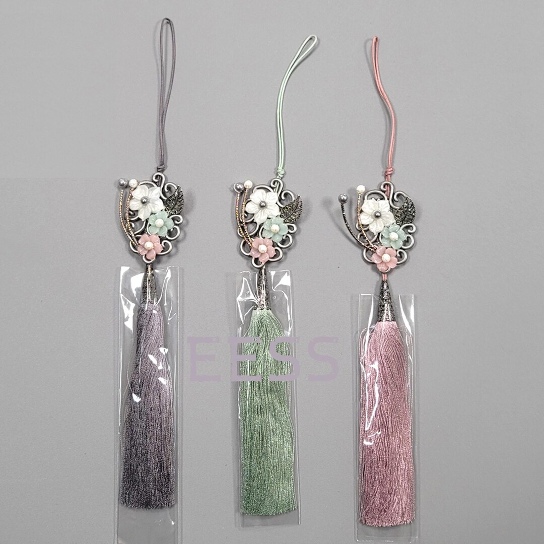 Korean Hanbok Traditional Norigae 노리개 Tassel Hanging Accessory Ornament ...