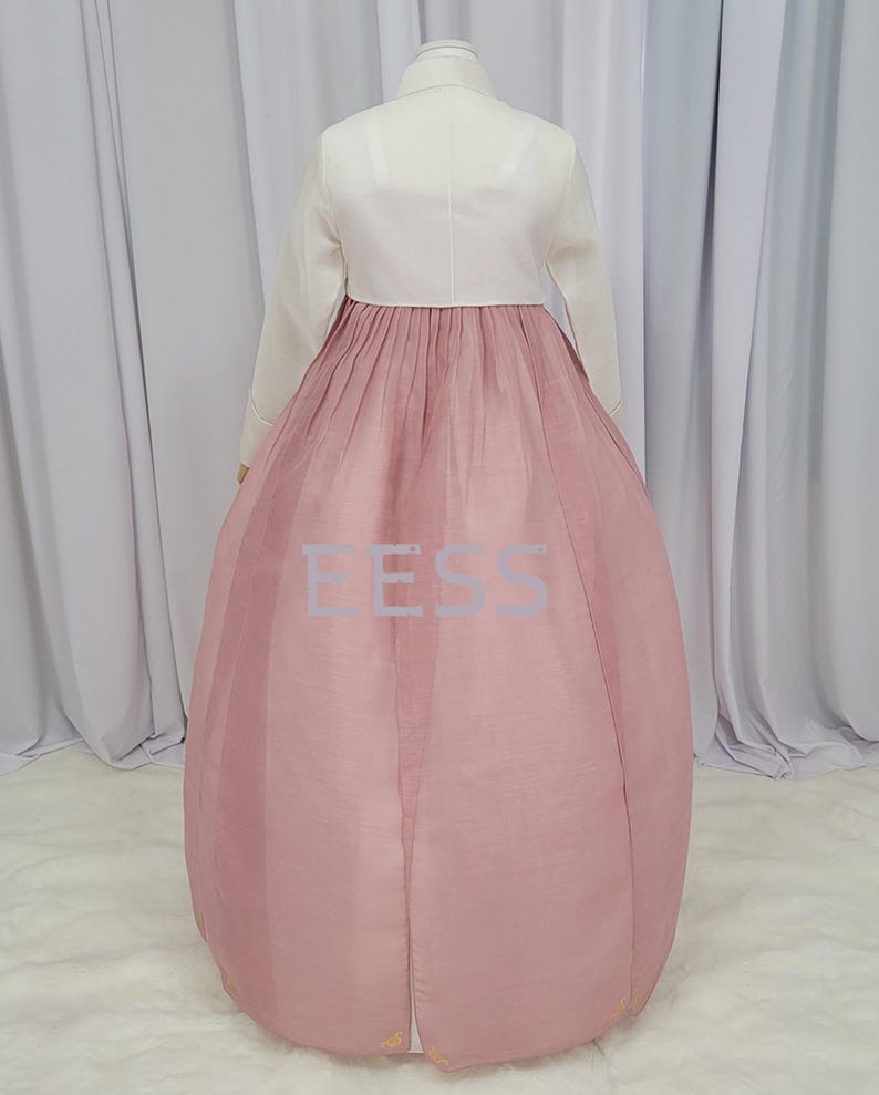 Woman Traditional Hanbok Korea Dress Personal Custom Making Party ...