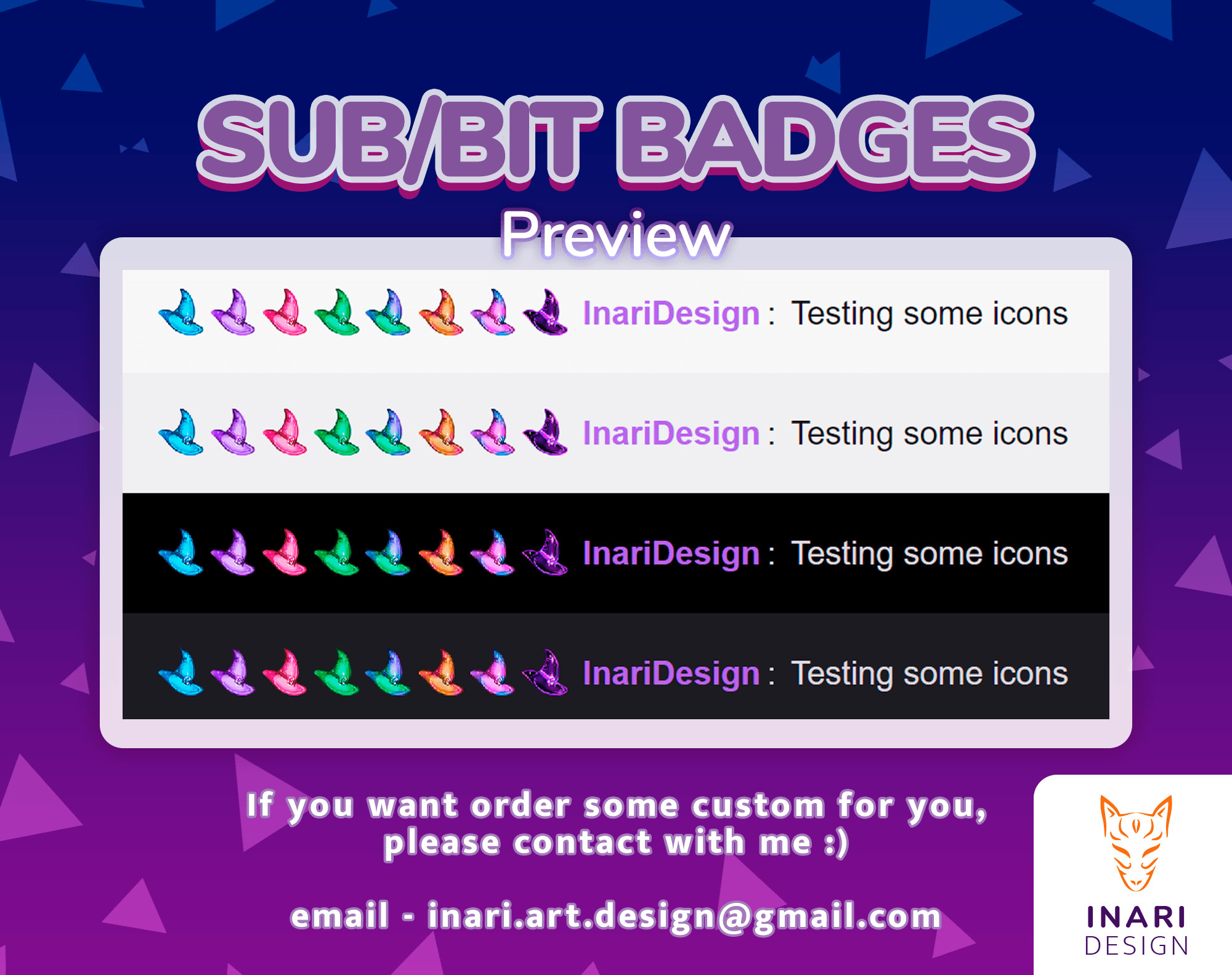 Twitch Sub Badges - Witch Hat - Stream / Bit Badges / Sub Badges ...