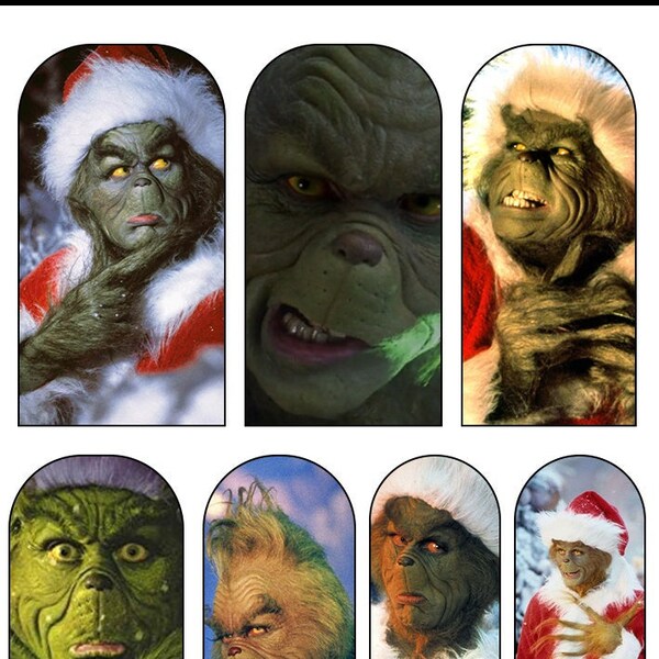 Holiday Nail Decals - Etsy