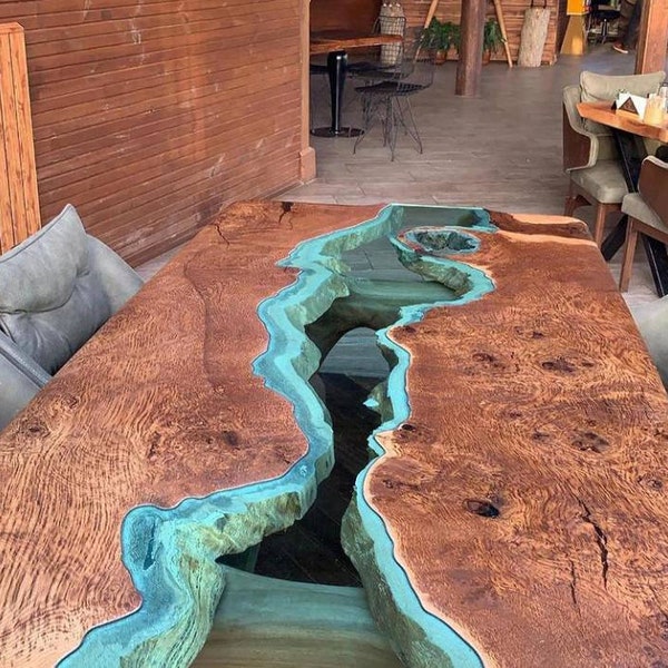 Epoxy River Table - Etsy
