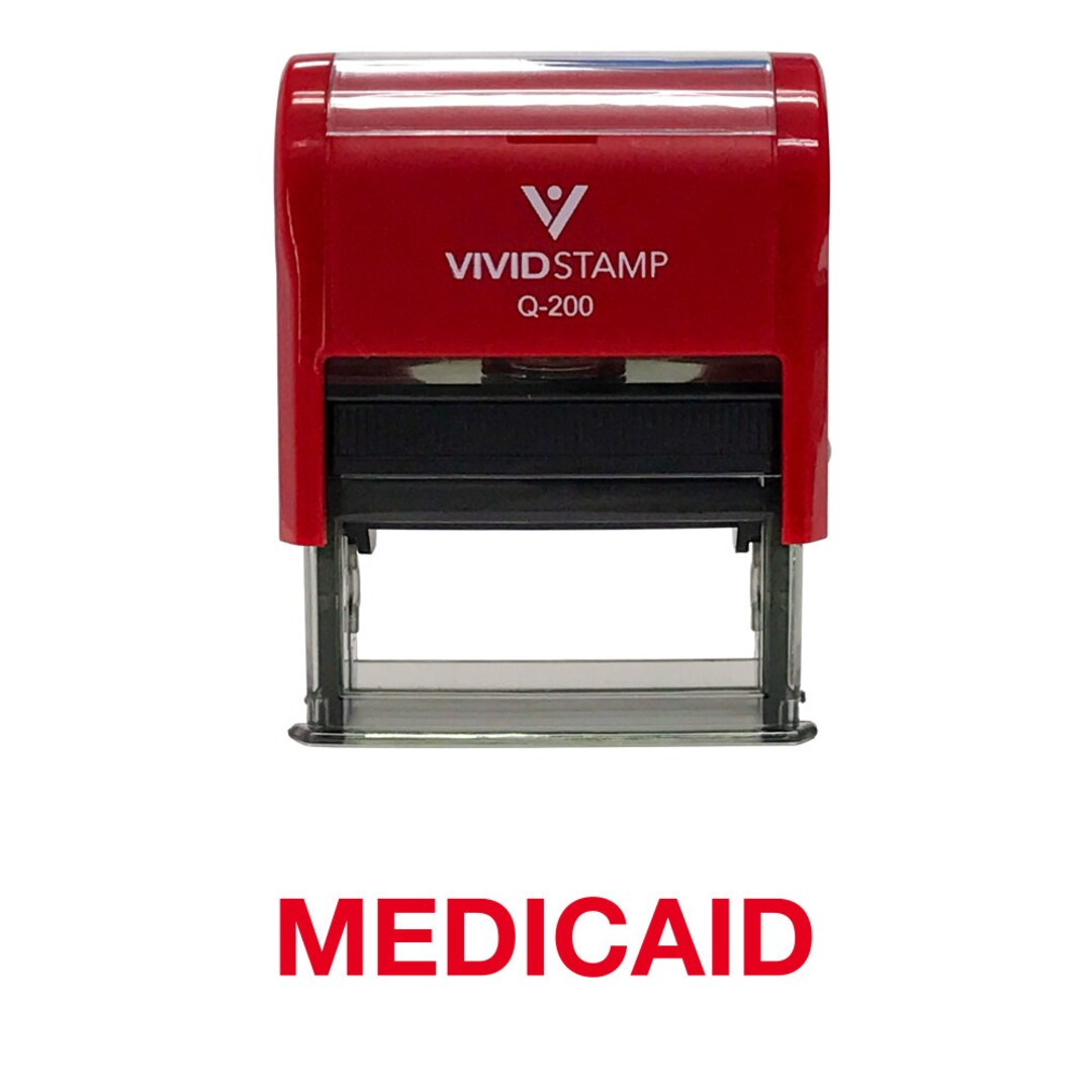 Medicaid Office Self Inking Rubber Stamp - Etsy