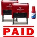Paid Cash With Date Line Self Inking Rubber Stamp - Etsy