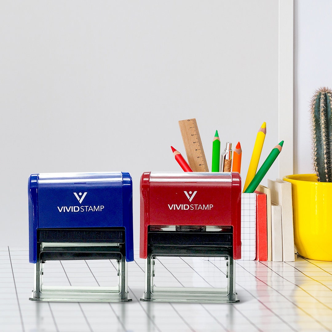 All Quality Happy Birthday Self-inking Rubber Stamp Family & - Etsy