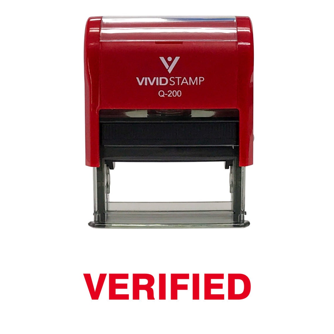 Verified Self Inking Rubber Stamp - Etsy