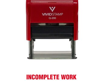 Teacher Work Stamp - Etsy