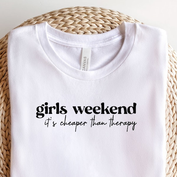 Girls Trip Cheaper Than Therapy Shirt - Etsy