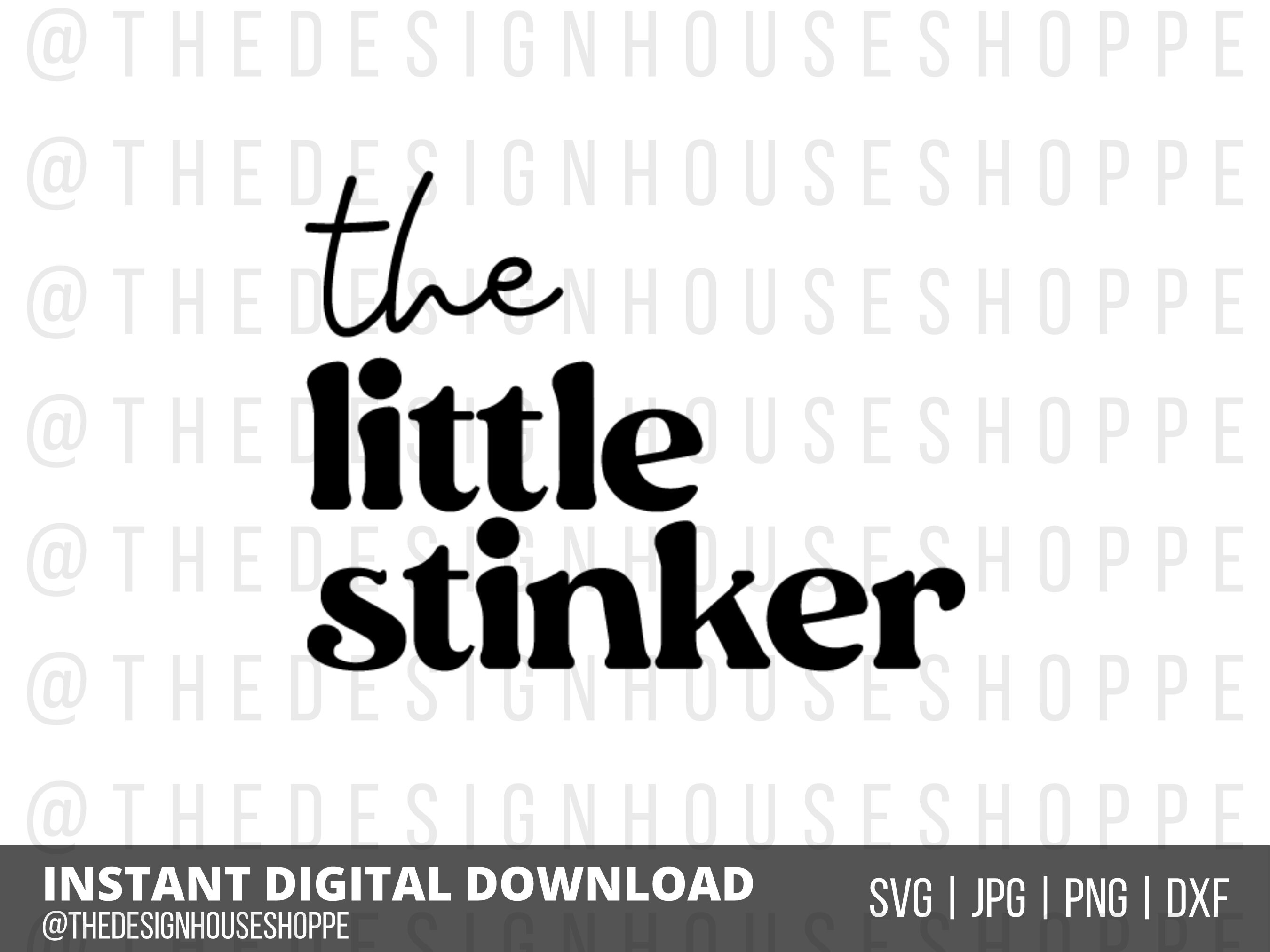Little Stinker Svg, Kids Shirt Svg, Newborn Svg, Onesie Svg, Little Boy ...