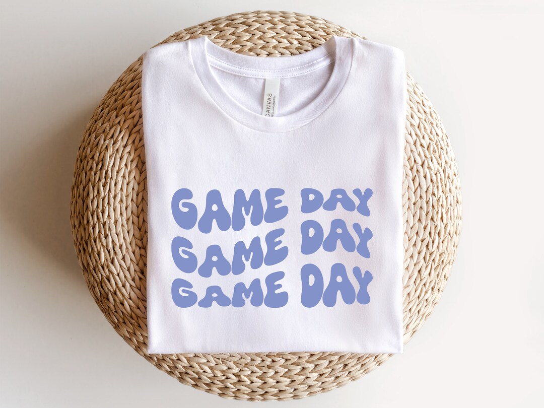 Gameday Svg, Wavy Stacked Letters Svg, Football Mom Svg, Sports Saying ...