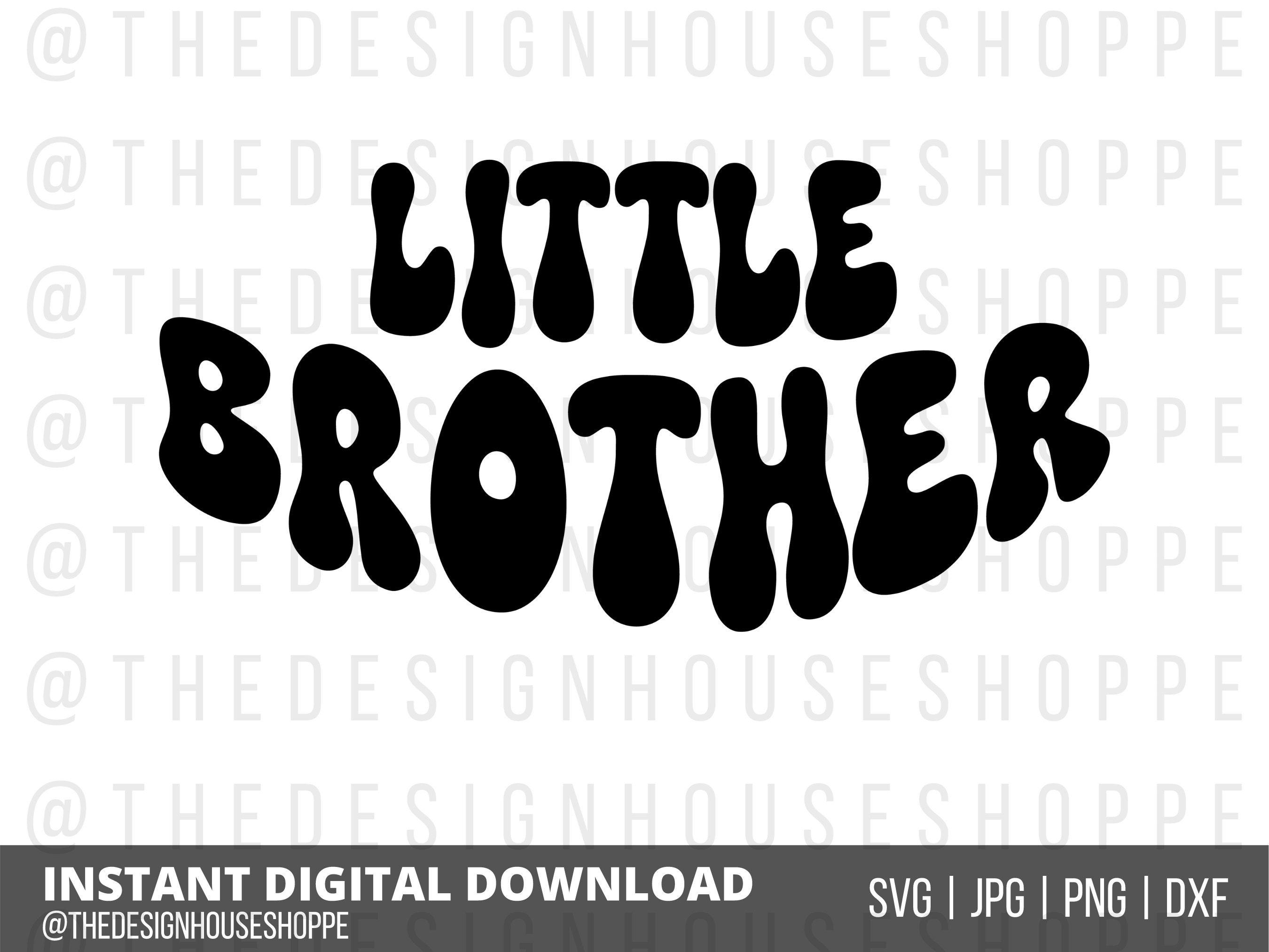 Little Brother Svg, Lil Bro Svg, Kids Svg, Children Svg, Boys Svg ...