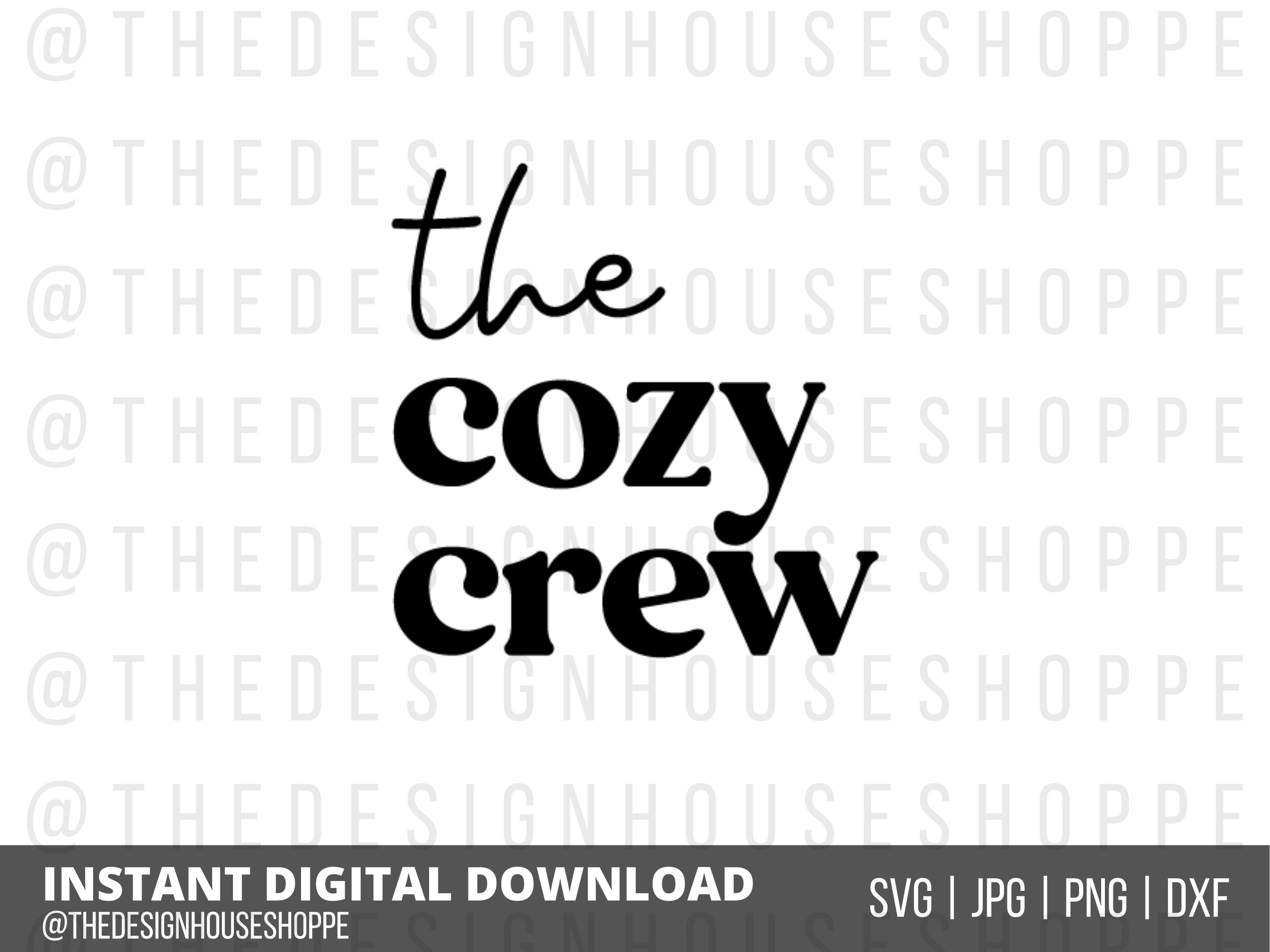 The Cozy Crew Svg, the Campfire Crew Svg, Fall Svg, Fall Y'all Svg ...