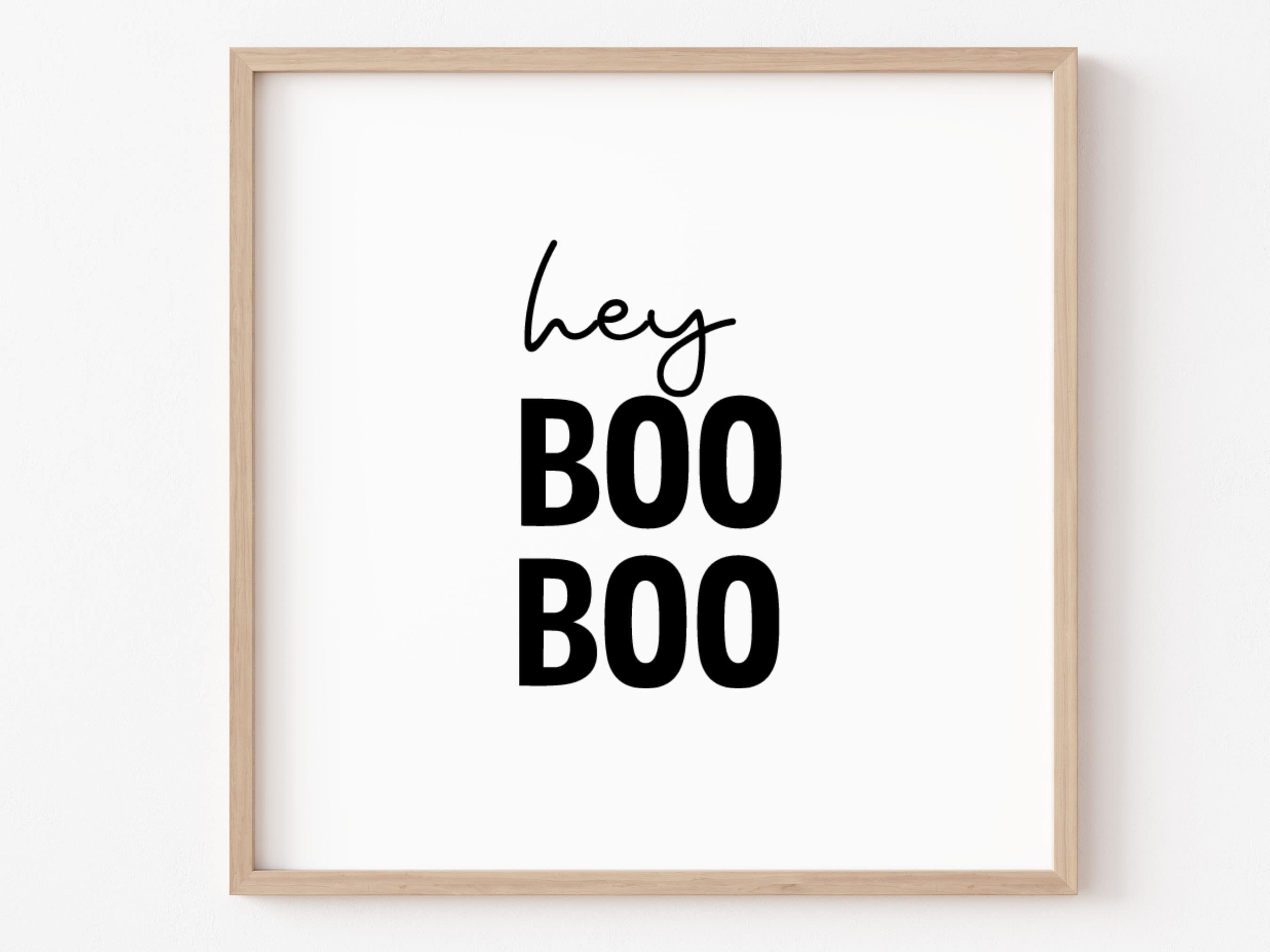 Hey Boo Boo SVG, Ghost SVG, Kids Halloween Shirt, Adult Halloween Shirt ...