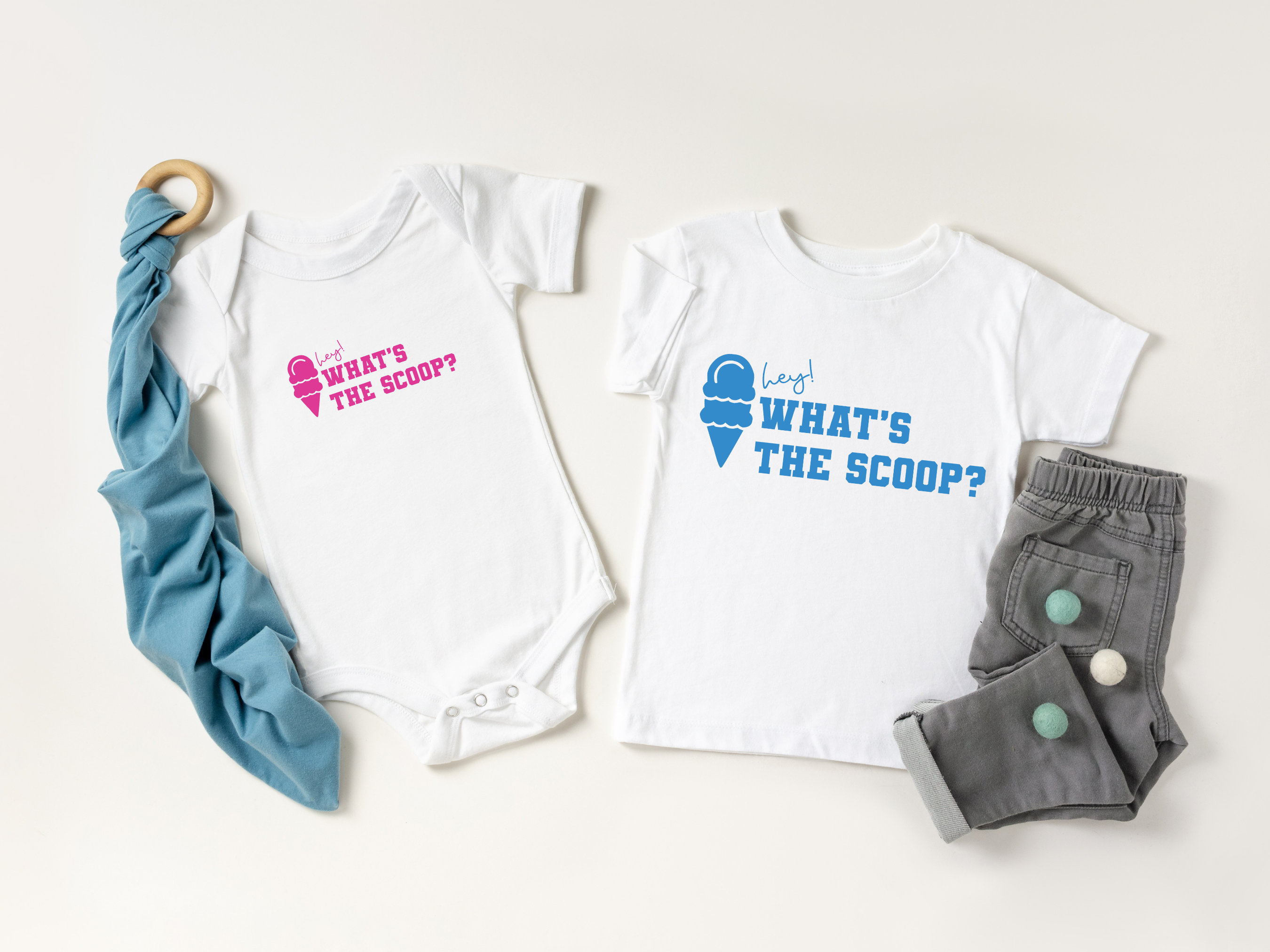 Whats the Scoop Gender Reveal, Gender Reveal Decorations, Whats the ...