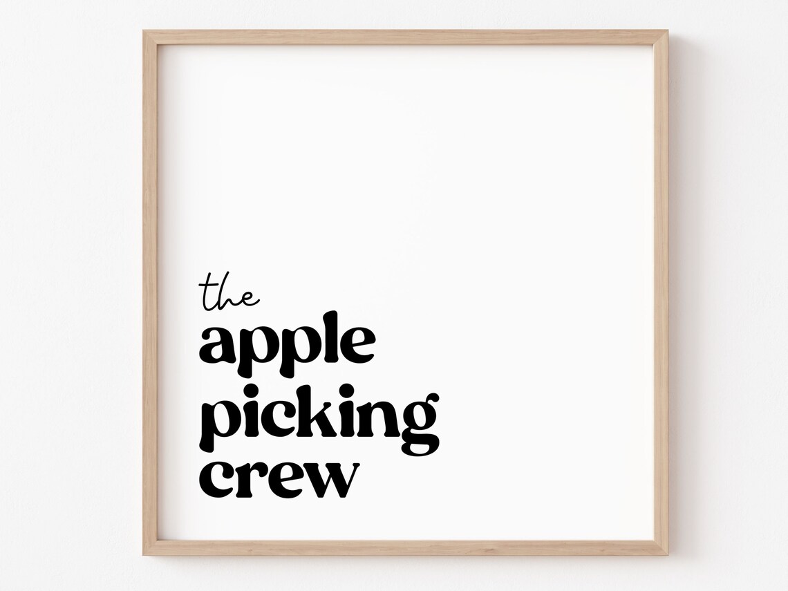 Apple Picking SVG, Apple Picking Crew SVG, Fall SVG, Apple Picking ...
