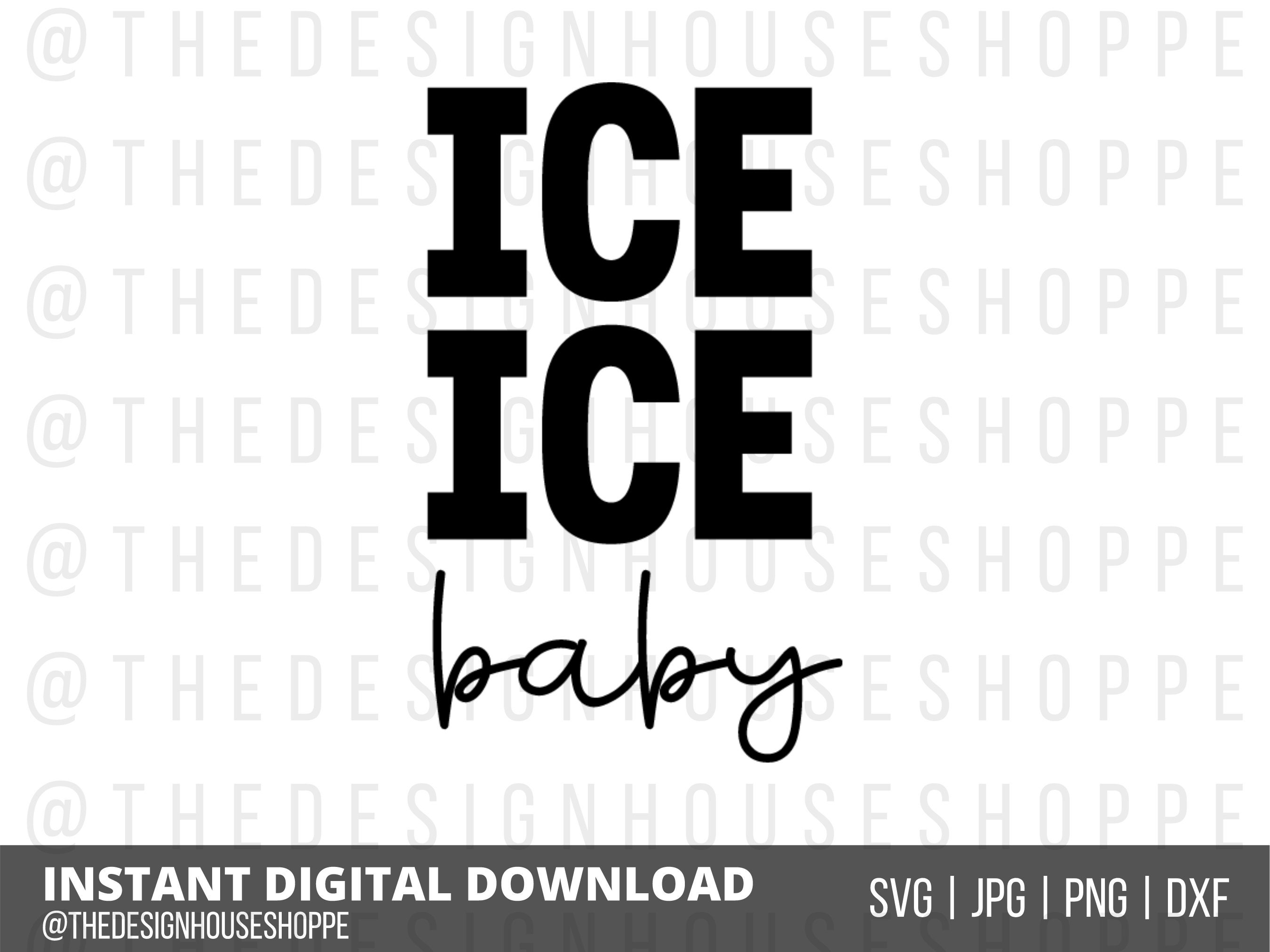 Ice Ice Baby SVG, Gender Reveal Svg, Baby Svg, Cut File, Svg Jpg Png ...