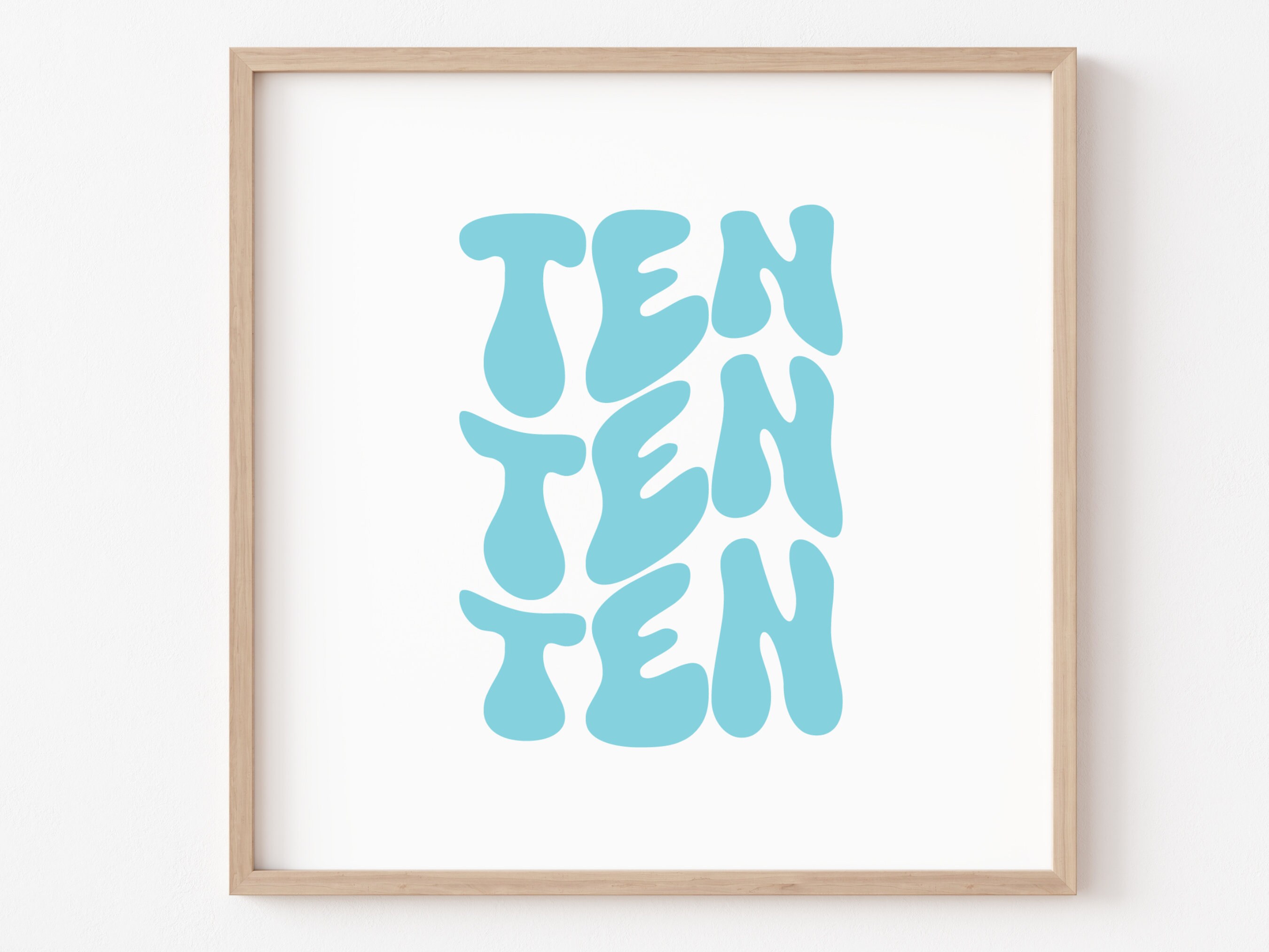 Ten Svg, Boys Birthday Svg, Girls Birthday Svg, I Am 10 Svg, 10th ...