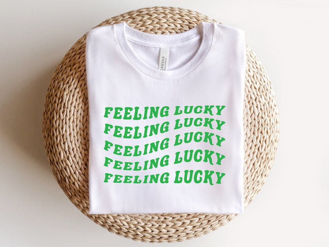 St. Patrick's Day Feeling Lucky SVG, Funny St. Patrick's Day Shirt, St ...
