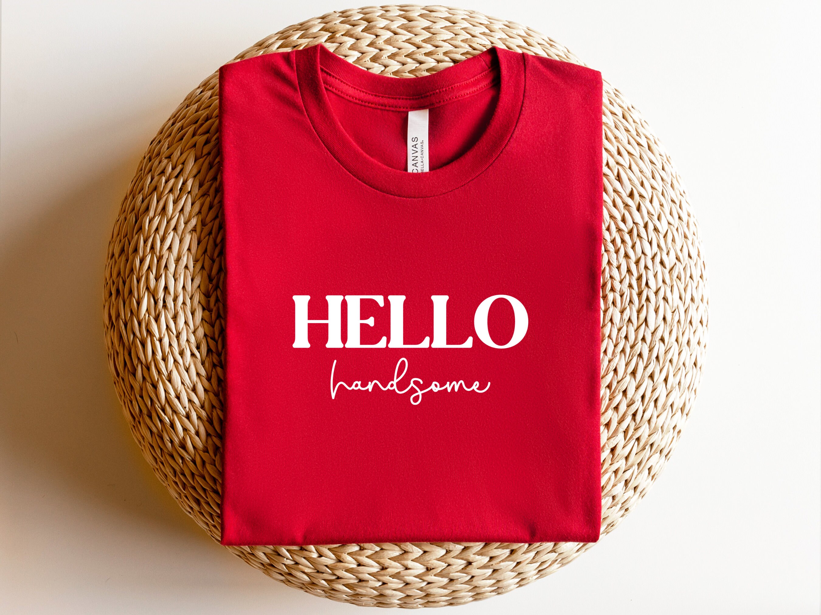 Hello Handsome SVG Hello Beautiful Svg Hello Svg Happy Svg - Etsy
