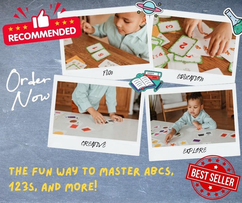 36 Human Body Flash Cards, Montessori Materials, Educational Printable ...