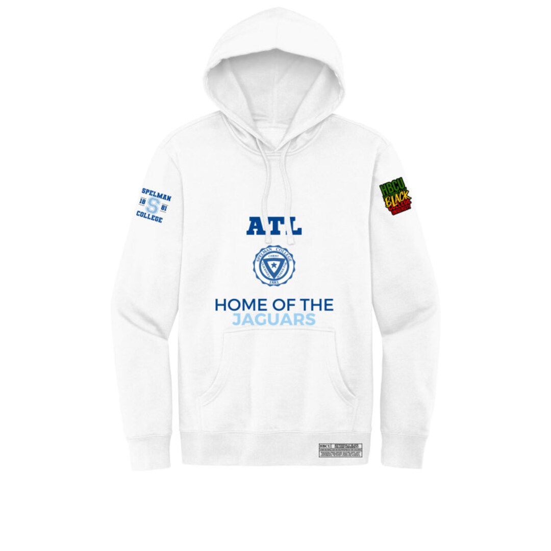 HBCU - Spelman College "atl" - Fleece Hoodie - Etsy