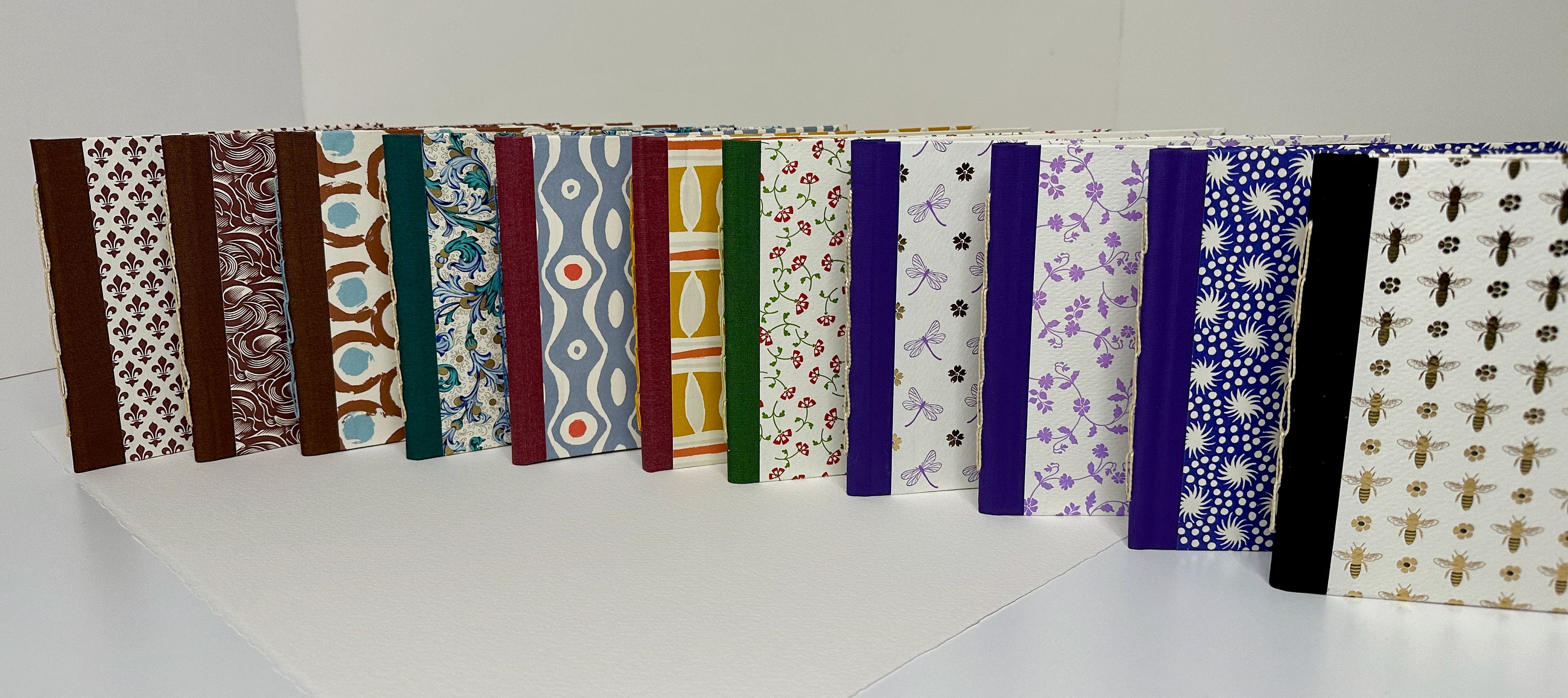 Pamphlet Book With Exposed Drop Link Stitching - Etsy