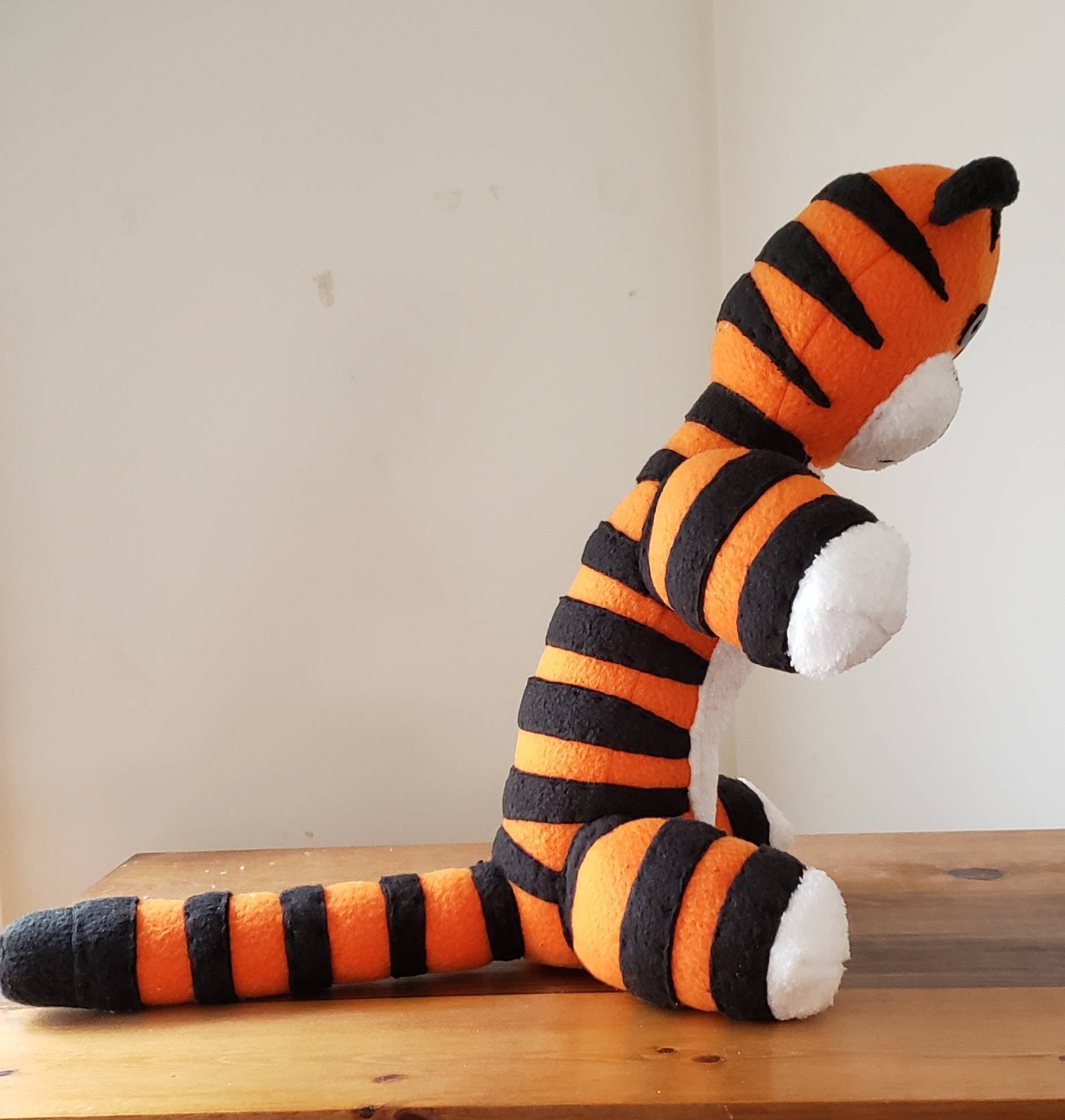 Stuffed Hobbes Plush Tiger 14" Character Collectable - Etsy