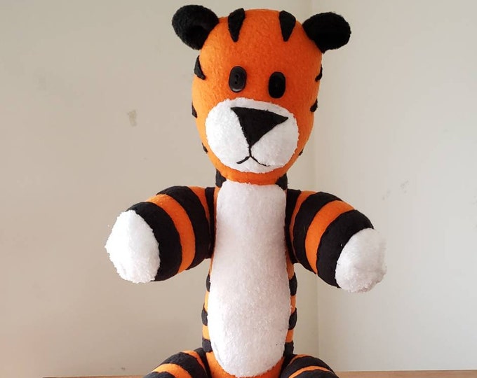 Stuffed Hobbes Plush Tiger 14" Character Collectable - Etsy