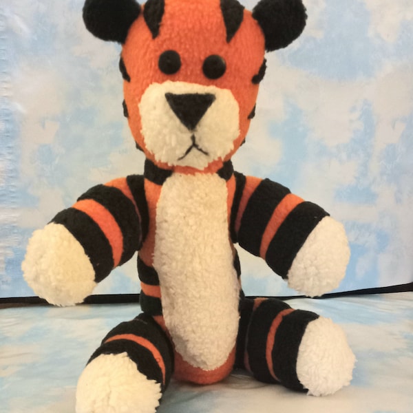Hobbes Stuffed Tiger - Etsy