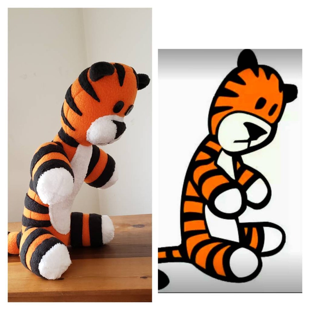 Hobbes Plush Tiger 14" Character Collectable Stuffed Animal - Etsy
