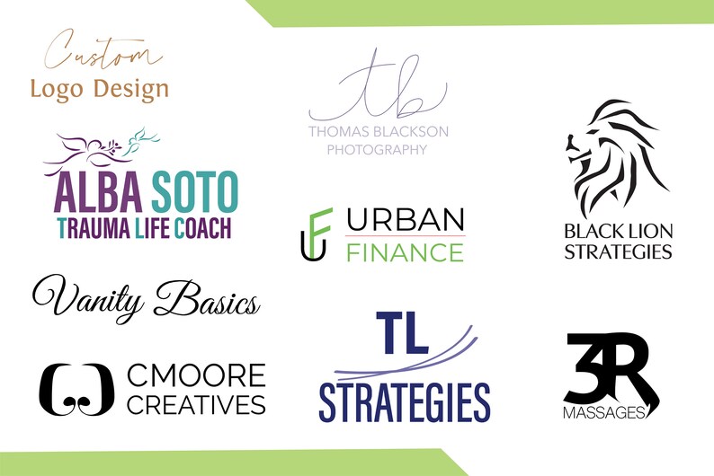 Simple, Sleek Logo Designs - Etsy