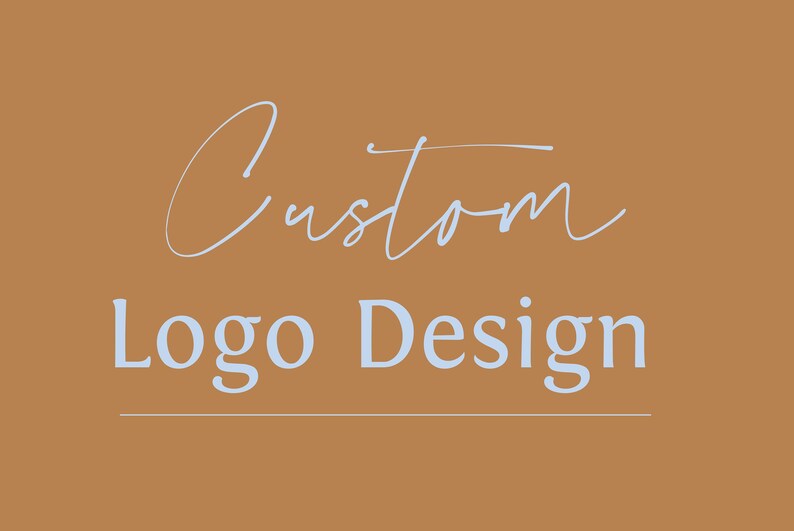 Simple, Sleek Logo Designs - Etsy