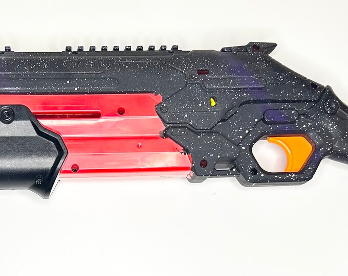 Super Modified Nerf Rival Takedown XX-800 Blaster custom Galaxy Paint ...
