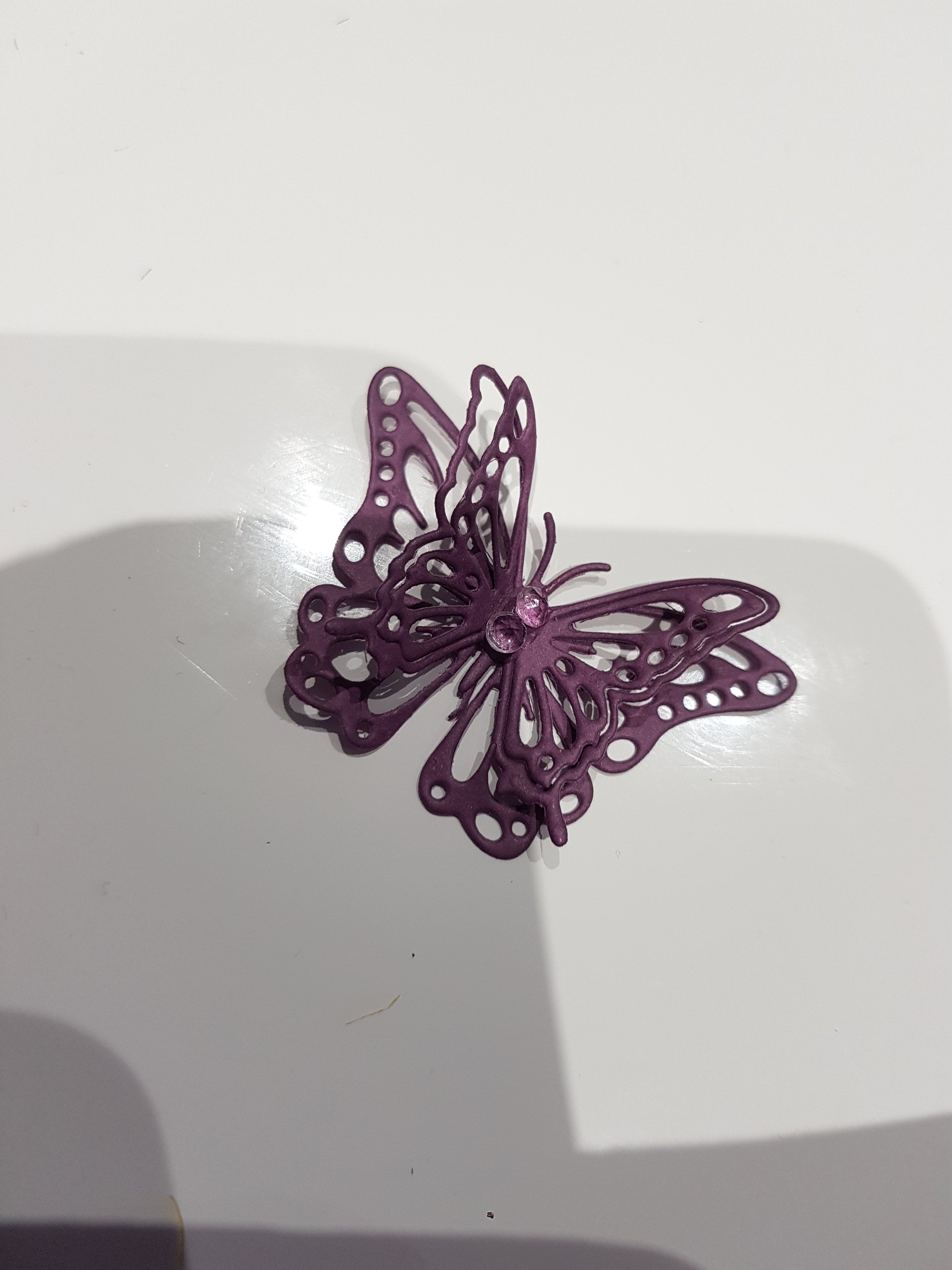 12 Handmade Double Winged Butterfly Embellishments for - Etsy