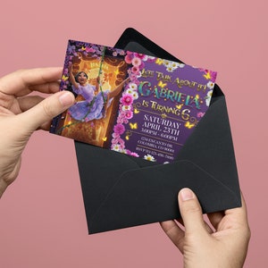En Canto Isabella Birthday Invitation, Meencanto Party Invite, Girl ...