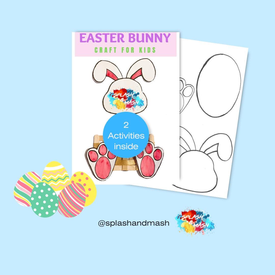 Easter Sensory Play Craft Activity for Toddlers and Preschoolers (ages ...