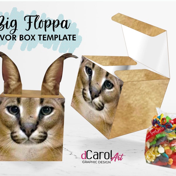Big floppa template - Etsy.de
