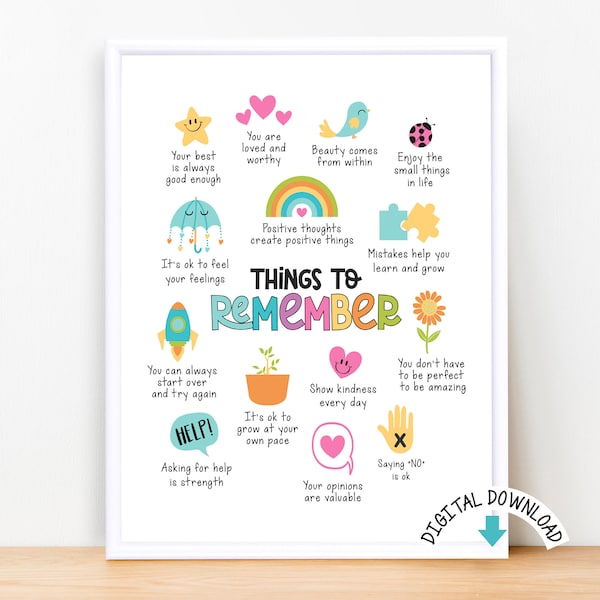 Poster for Kids - Etsy